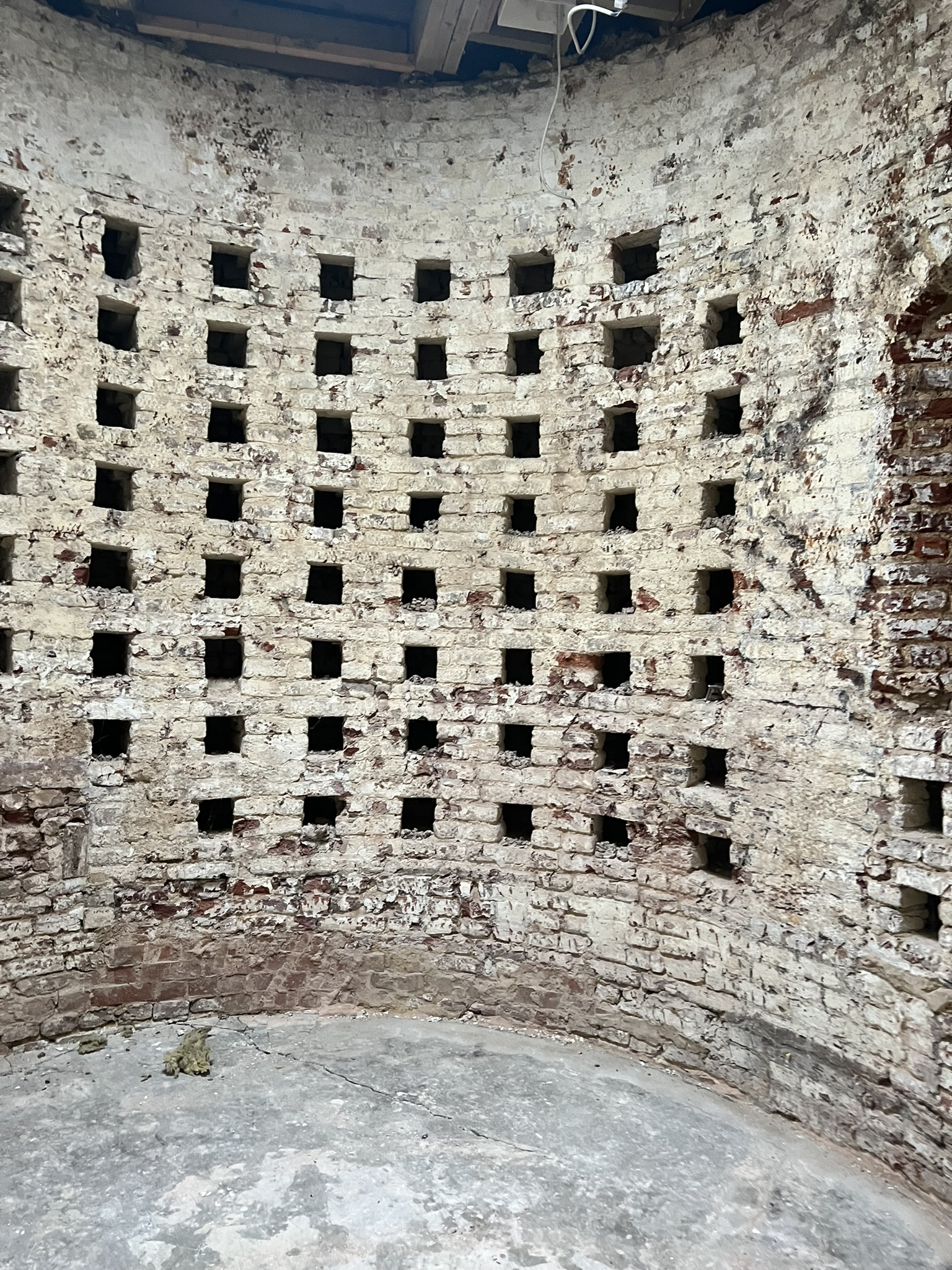 Concealed dovecotes - Herstmonceux Castle